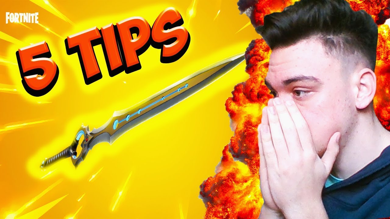 LOS 5 MEJORES TIPS CON LA NUEVA ESPADA EN FORTNITE (FILO DEL INFINITO ...