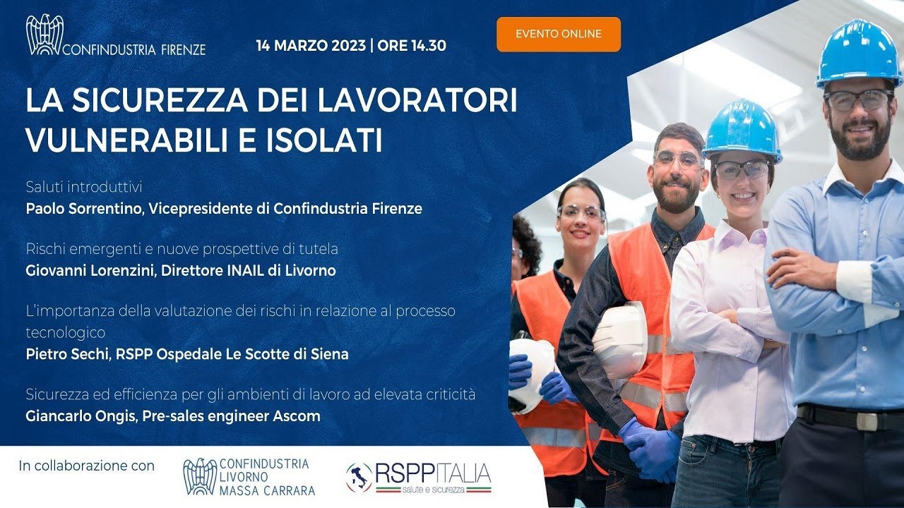 Confindustria Firenze - La sicurezza dei lavoratori vulnerabili e ...