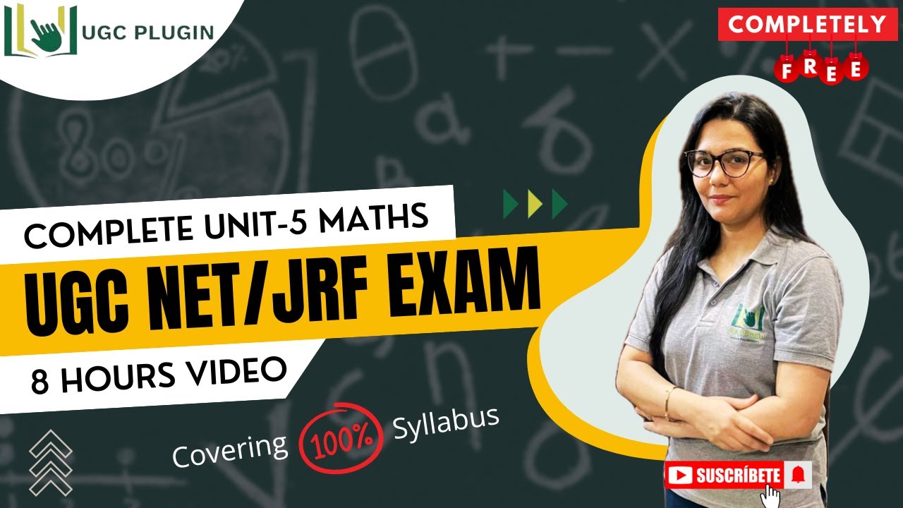 Complete Unit 5 Mathematics | UGC Net Exam | Paper - 1 UGC Plugin | #ugcnetexam #netexm # ...