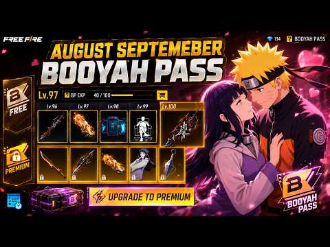 July + August + September 2026🔥 Booyah Pass Full Review 🥵 Next Month Booyah Pass Free Fire 💯