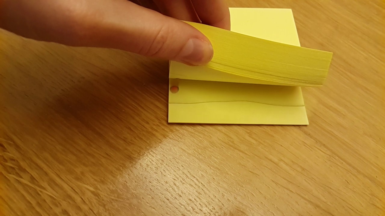flip book test: make a ball bounce - YouTube