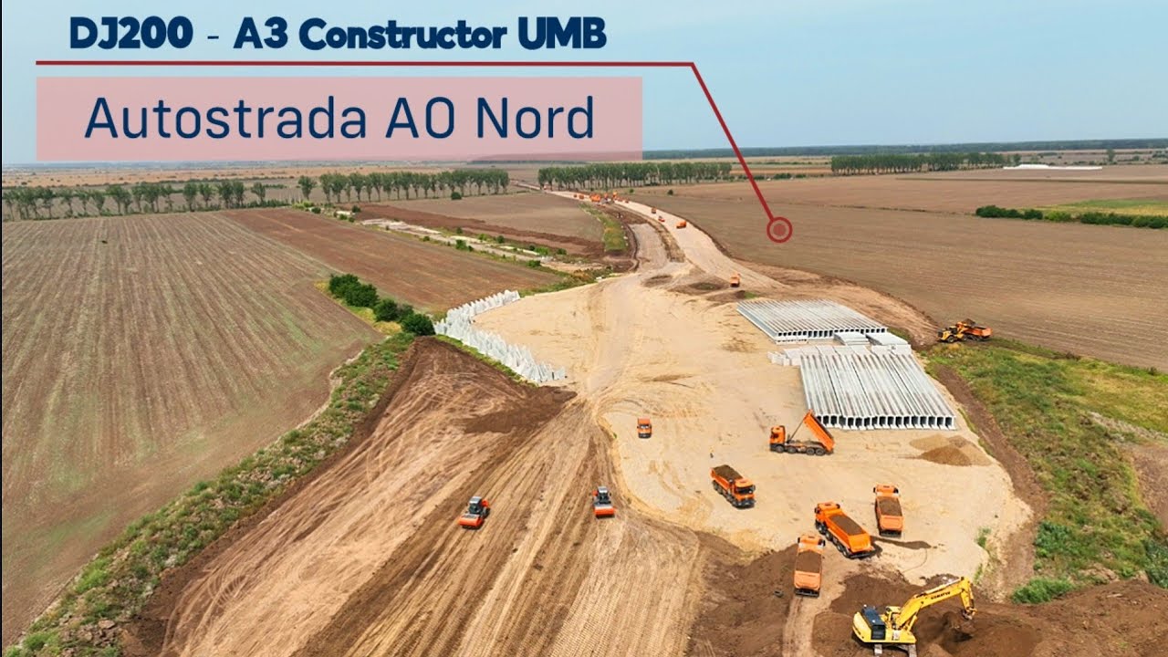 Autostrada A0 Nord Centura Bucuresti lot 2 Intre DJ200 si A3 ...