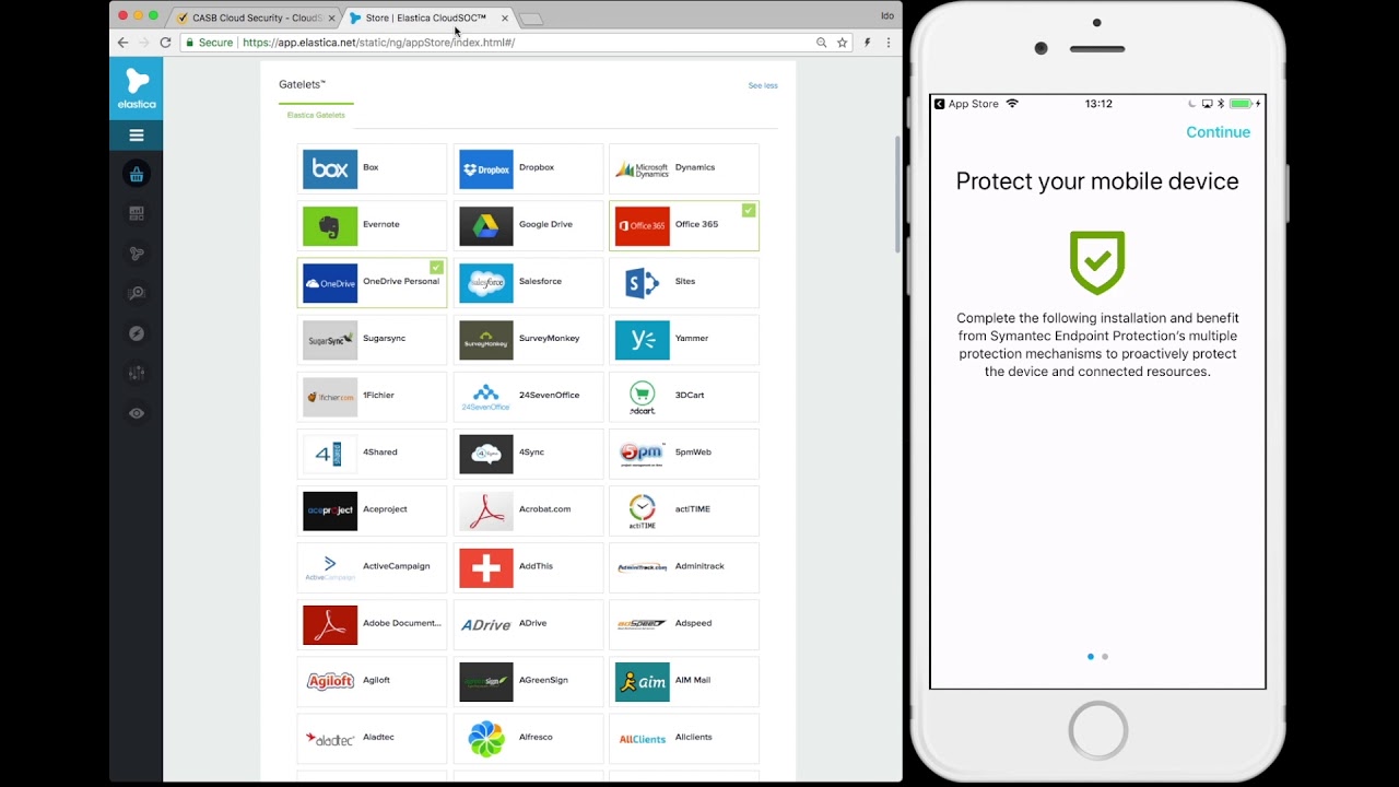 SEP Mobile Extends CASB to Mobile - YouTube