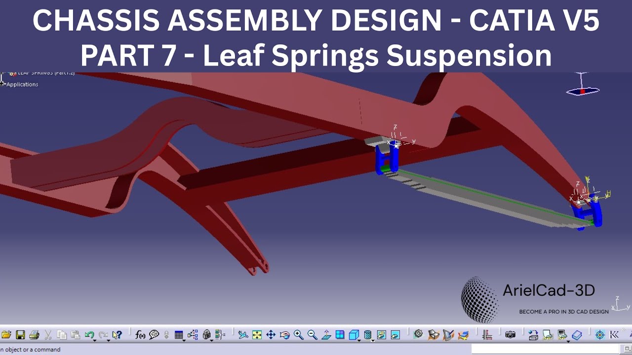 HOW TO DESIGN A CAR CHASSIS - CATIA v5 PART & ASSEMBLY DESIGN - 1928 ...