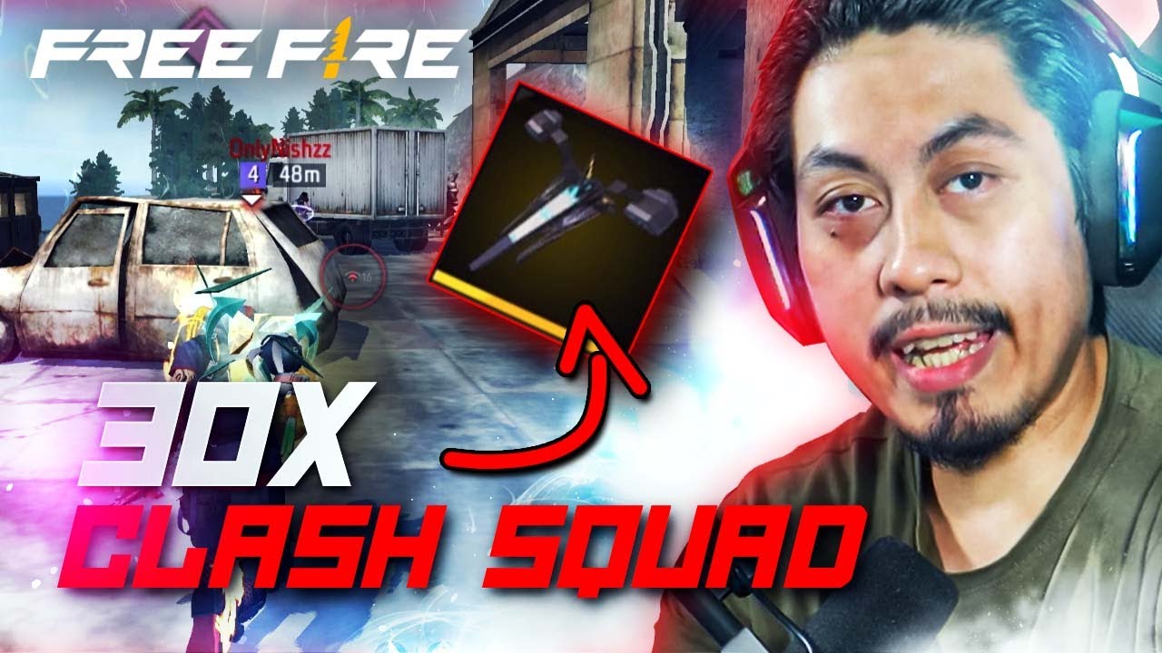 30X CLASH SQUAD DAPAT SKIN PERMANENT? - FREE FIRE PART 1 - YouTube
