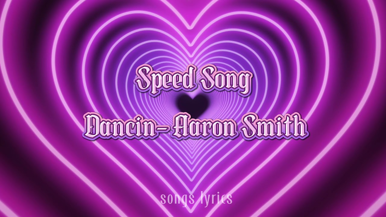 Speed Song - Dancin Aaron - YouTube Music