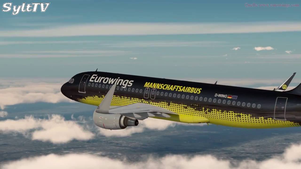 Eurowings fliegt 2017 nach Sylt - YouTube