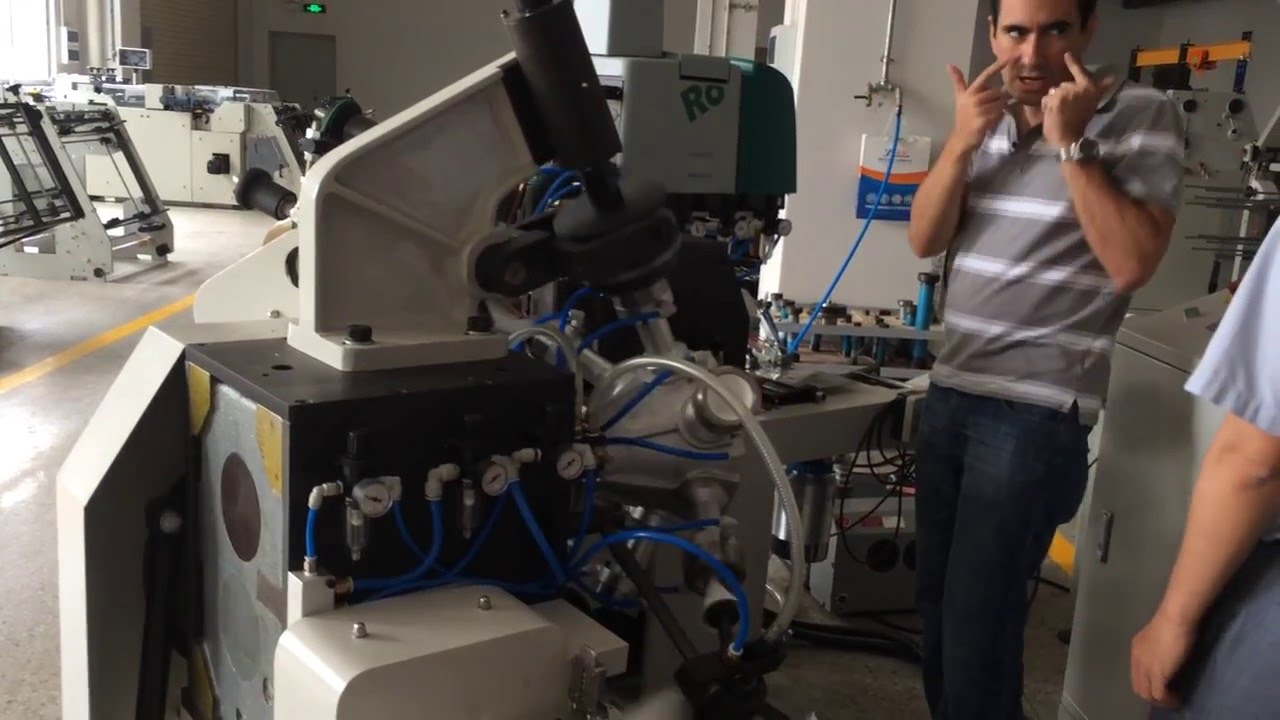 paper cone cup machine 锥形纸杯机 Double D Thailand 0868871280 - YouTube