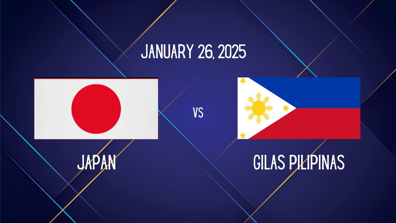 Live Now! GILAS PILIPINAS vs JAPAN | FIBA Asia Cup Qualifier | January ...