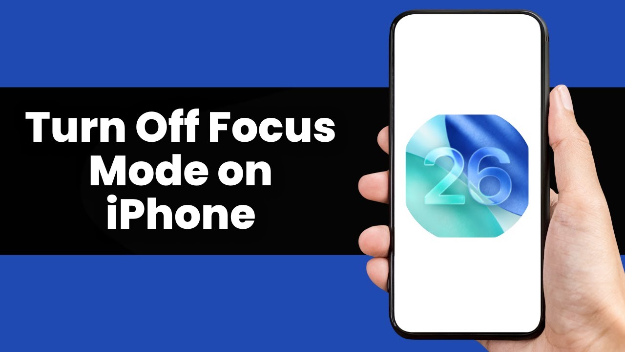 How To Turn Off Focus Mode on iPhone - YouTube