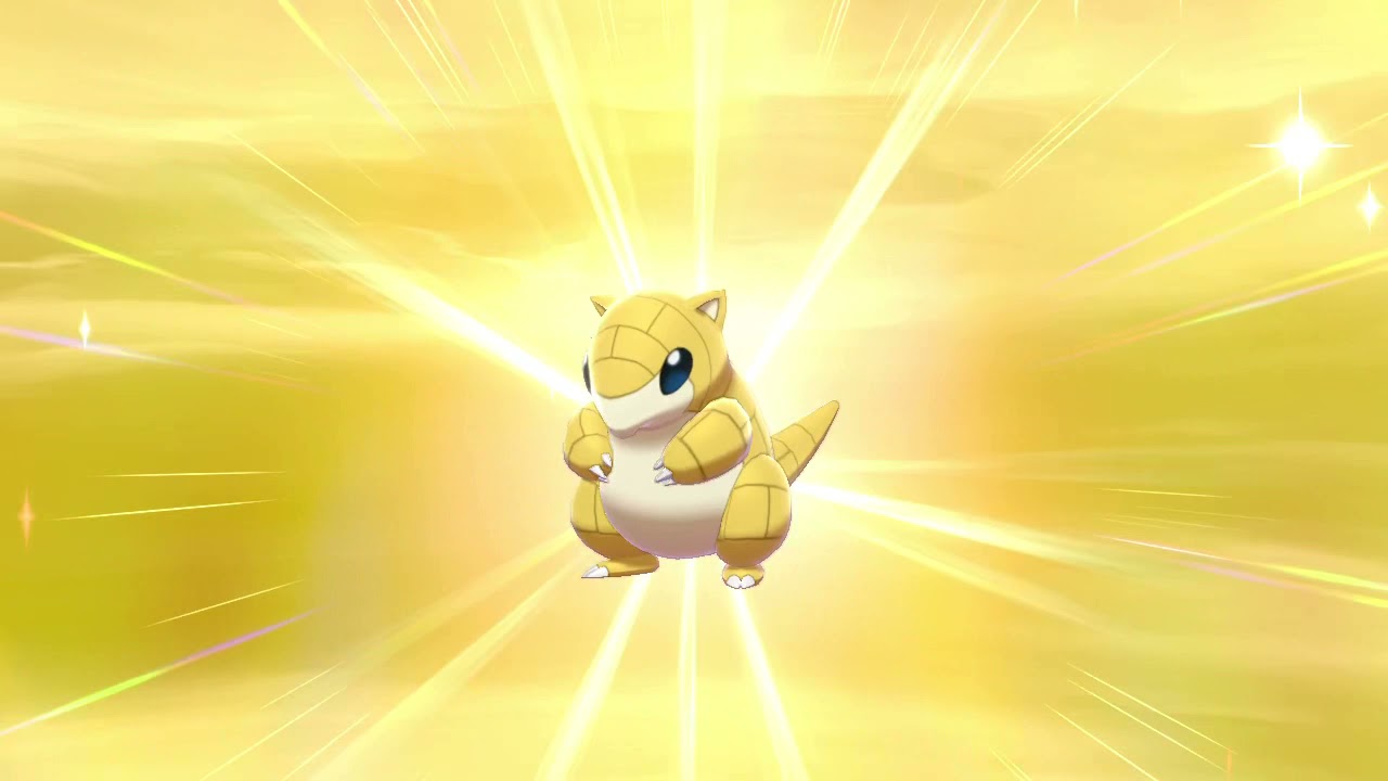 Pokemon Épée / Bouclier Sabelette Kanto Shiny en 261 œufs 🍀 - YouTube