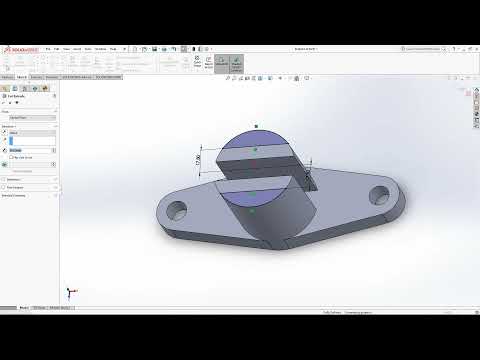 SolidWorks 23 Exercise 05--Convert Entities - YouTube