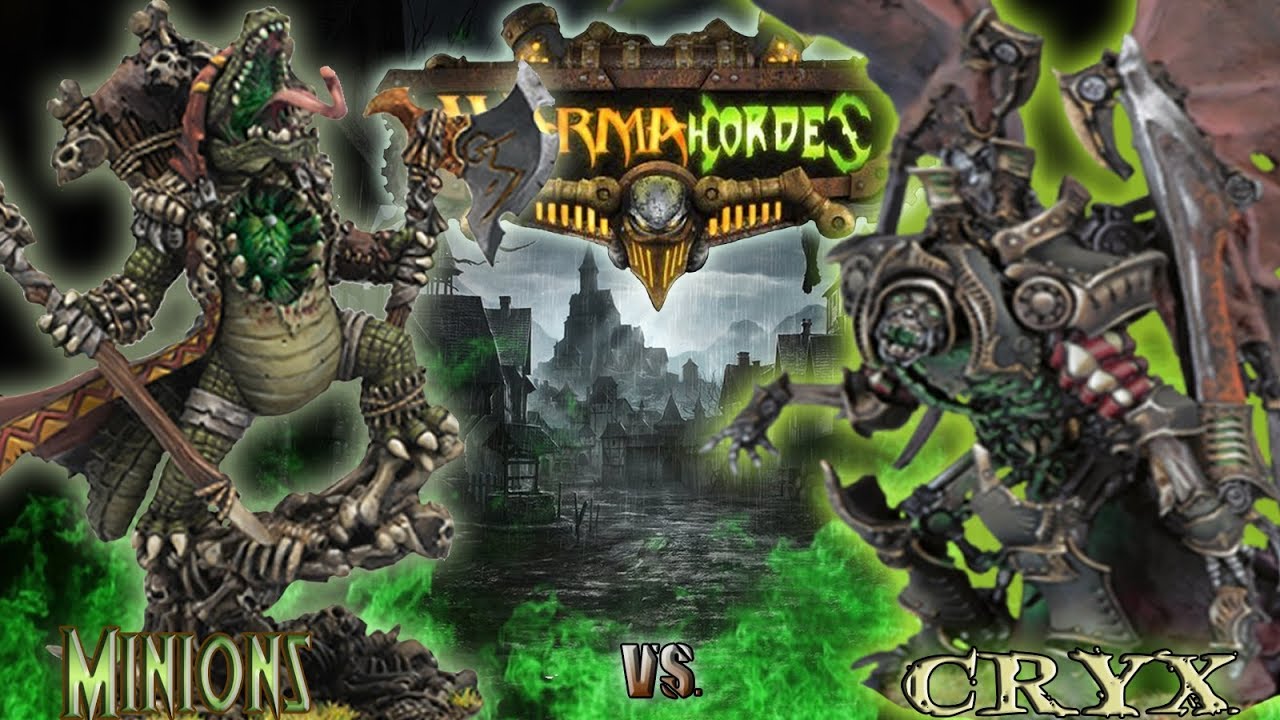 Warmachine & Hordes - Barnabas 2 (Minions) vs. Terminus (Cryx) - 75pt ...