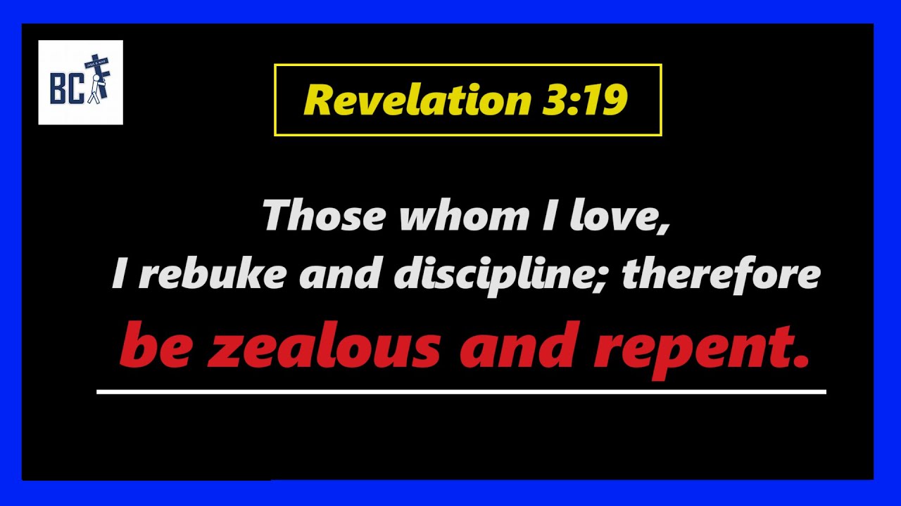 Be Zealous & Repent || Revelation 3:19 || BCF || Cfc Mumbai - YouTube