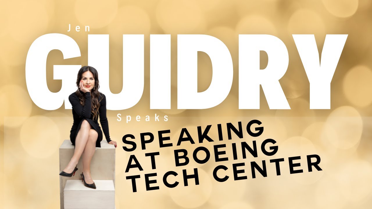 Jen Guidry Speaks at Boeing Tech Center, San Antonio - YouTube