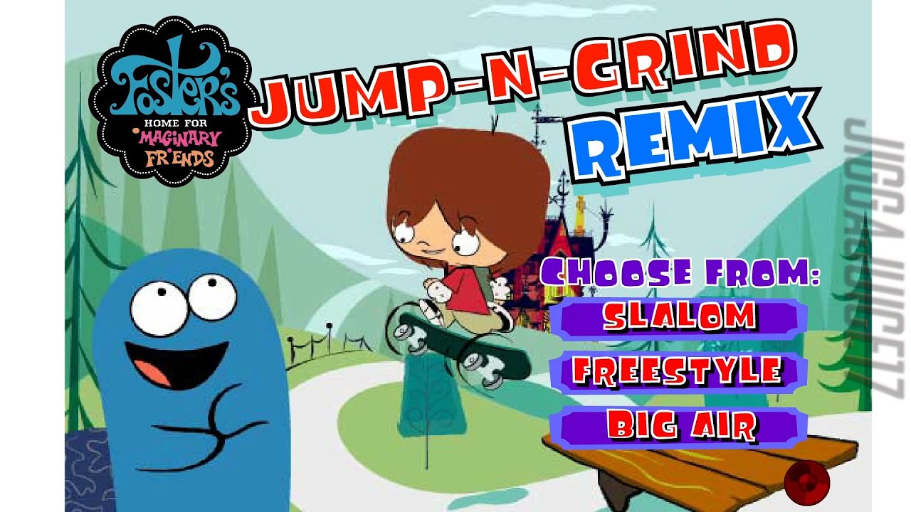Foster's Home for Imaginary Friends - Jump-n-Grind REMIX Flash Game (No ...
