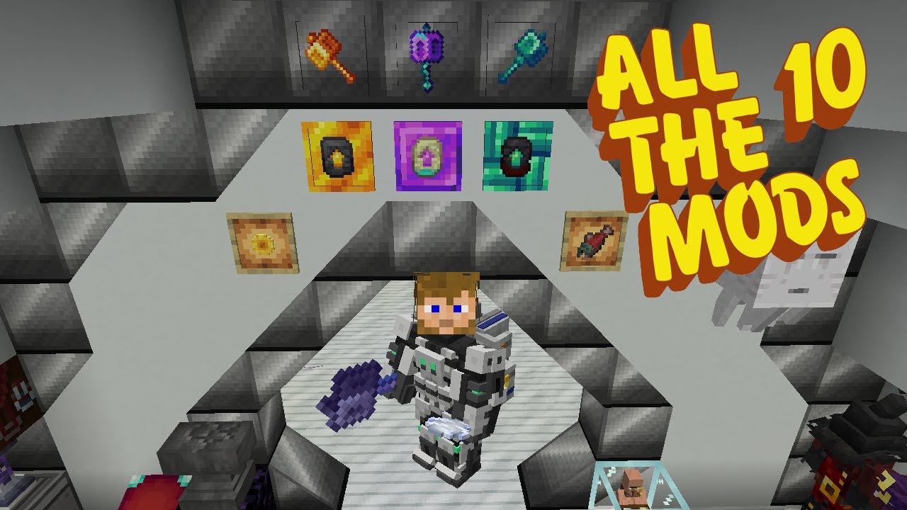 All The Mods 10 (ATM10) - Ep 56 - Tricky Trials! Mace, Mace, Baby ...