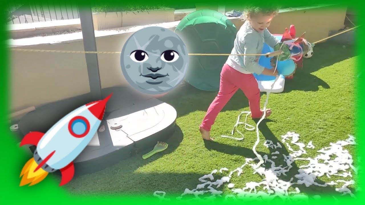 Making a ROCKET with FOAM, SPACESHIP NASA | Curly Chloe - YouTube