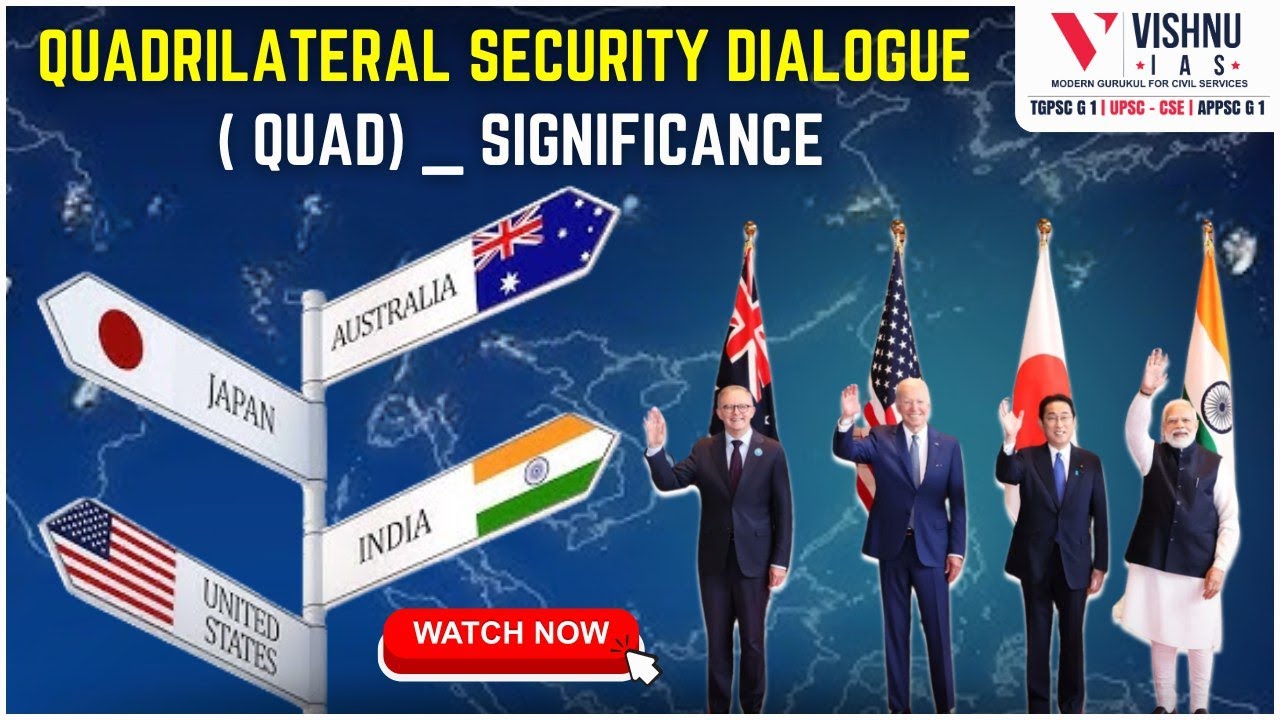 QUADRILATERAL SECURITY DIALOGUE ( QUAD) _ SIGNIFICANCE #quad # ...