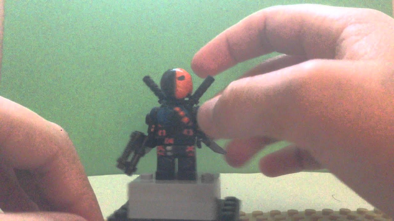 Custom Lego CW Deathstroke - YouTube
