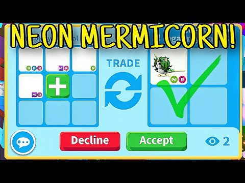 😱🤠OO MY GOSH! I GOT THE *NEW* NEON MERMICORN, BUT DID I OVERPAY? ADOPT ...