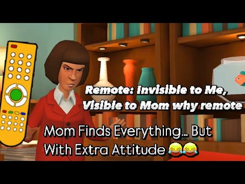 Mom’s Superpower | Finding the Remote & Getting Angry! - YouTube