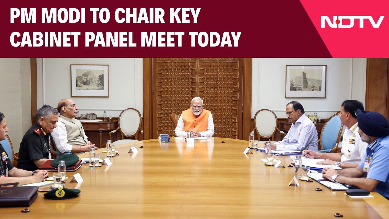 PM Modi Cabinet Meeting | PM Modi To Chair Key Cabinet Panel Meet Today ...