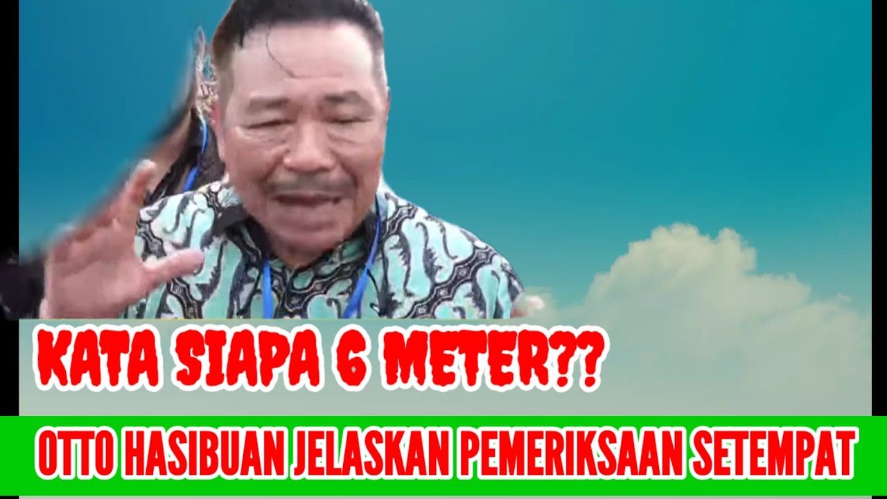 OTTO HASIBUAN TEMPOL ELZA SYARIEF!!! KATA SIAPA 6 METER. - YouTube