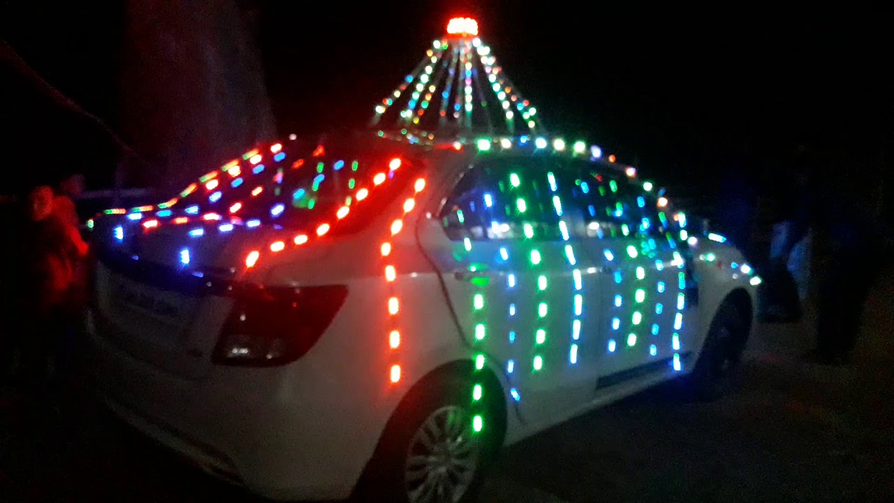 Shaadi car light sajawat. . - YouTube