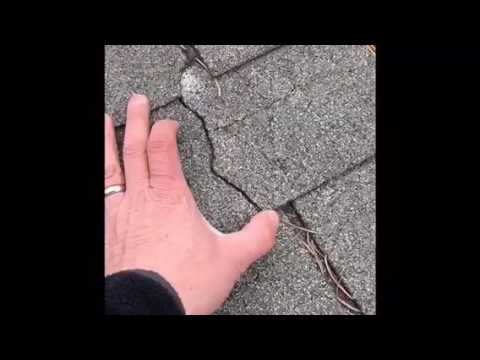 Elmira Home Inspector discusses craze or map cracking in asphalt ...