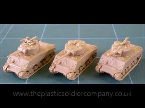 Miniature Review - 15mm M4A3 Sherman Tank from The Plastic Soldier ...