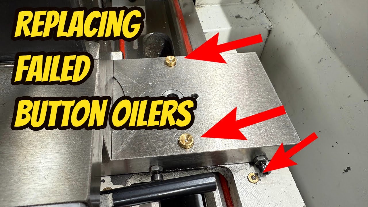 Button Oiler Replacements on the Vevor Mini Lathe Compound MX400 WM210 ...