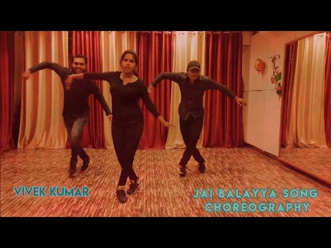 Jai Balayya | Dance Choreography | VIVEK KUMAR | Akhanda Songs - YouTube