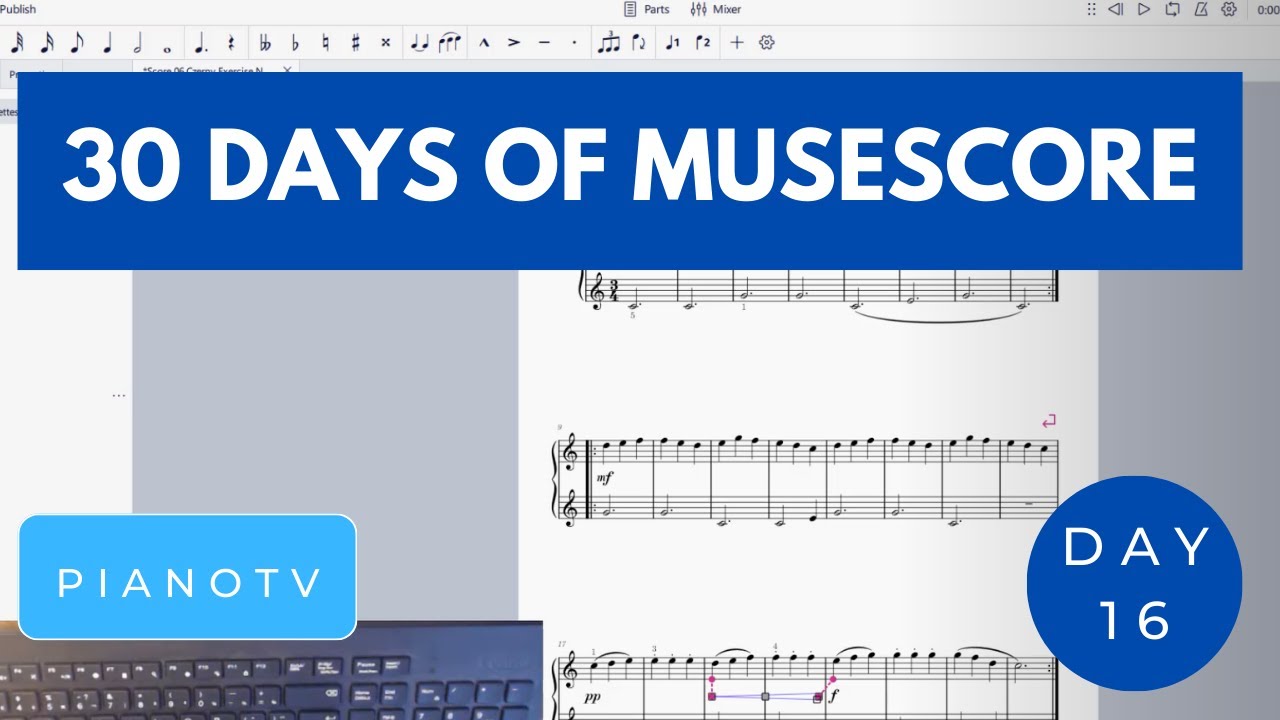 Day 16: More on Dynamic Controls (30 Days of Musescore) - YouTube