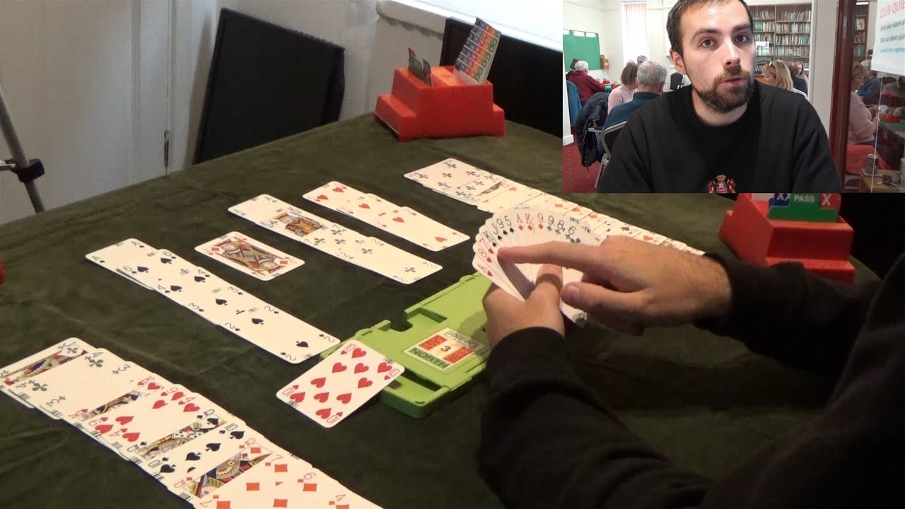 #57~ Full Bridge Game - Bidding & card play explained ~ 4 HEARTS ~ #16 ...