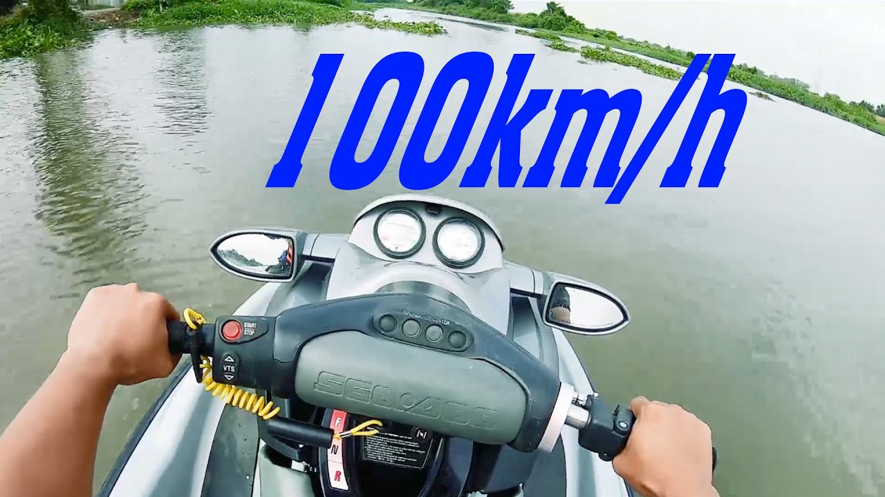 Max speed Jet ski Seadoo 100km/h là nhanh cỡ nào? - YouTube