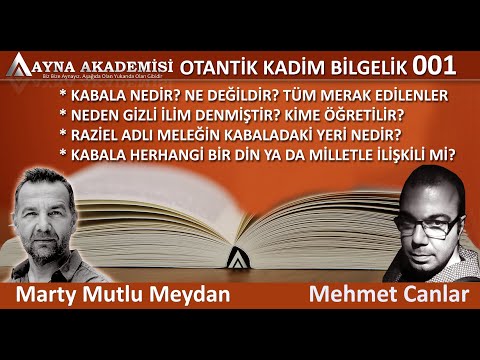 Kabala Hakkında Tüm Sorular? Neden Gizli İlim Demişler / Mutlu Meydan - Mehmet Canlar 001