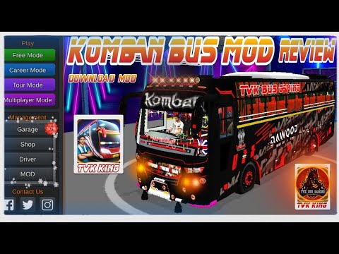 🎀🤩KERALA BUS MOD REVIEW download mod Tvk bus gaming kerala traffic mod ...