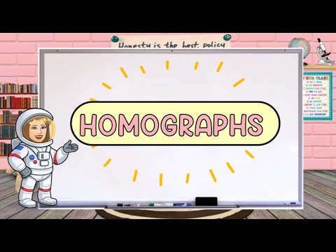 Homographs - English 3 Quarter 3 Week 2 - YouTube