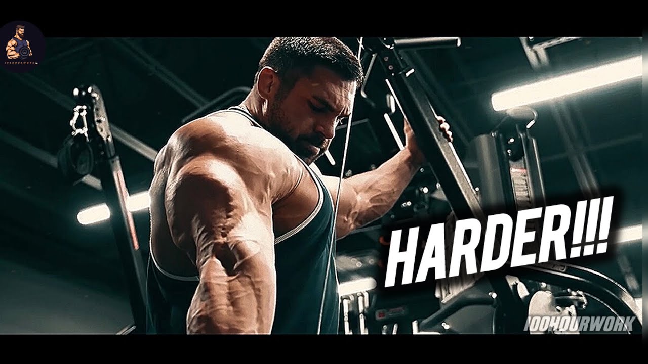 PUSH HARDER GET STRONGER GYM WORKOUT MOTIVATION!! 🔥 - YouTube