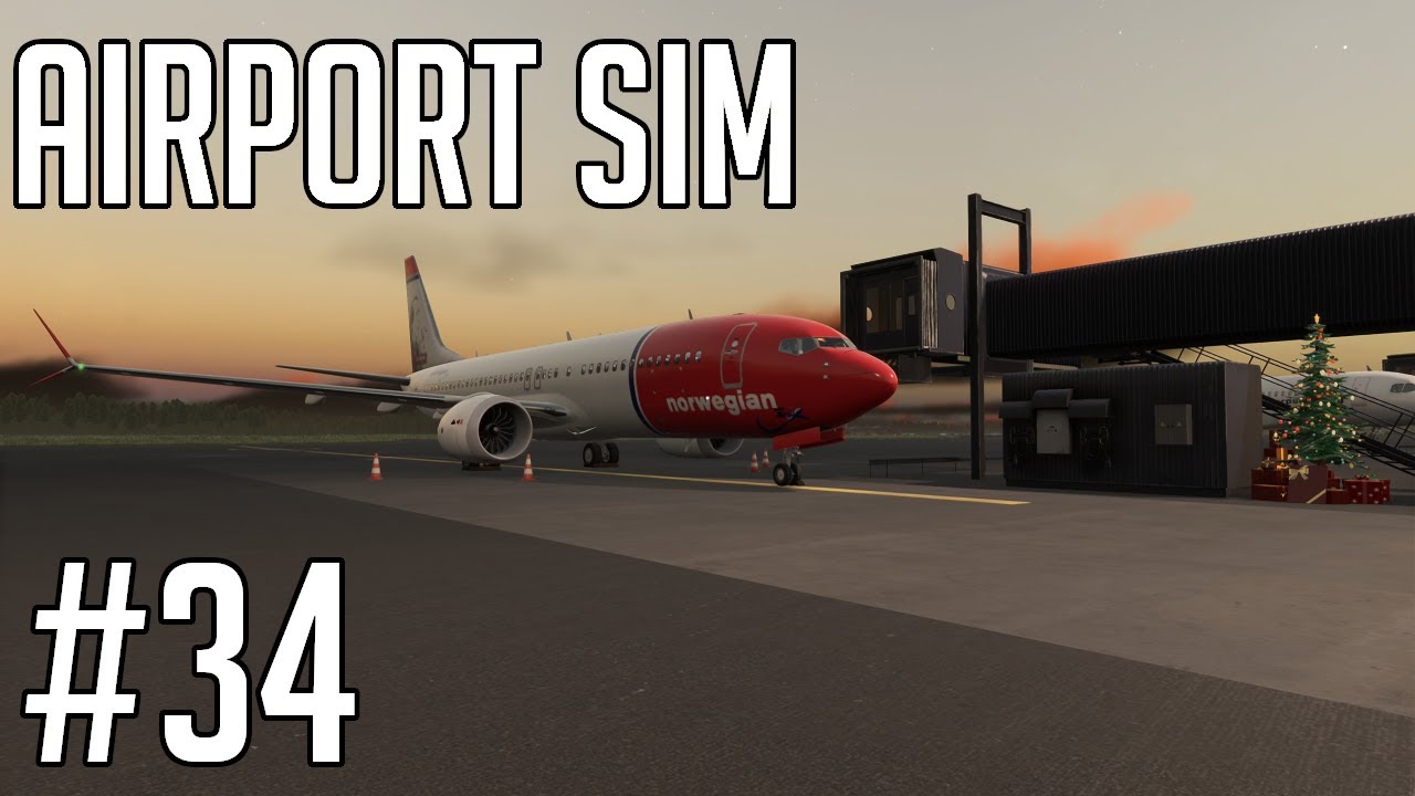 Airport Sim #34 - YouTube
