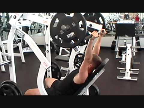 Hammer Strength Military Press - YouTube