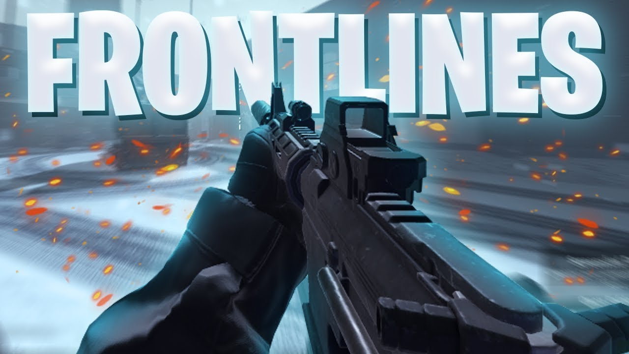 Playing Roblox Frontlines!!! ------ Best Starter Combo At The End!!!!!!! - YouTube