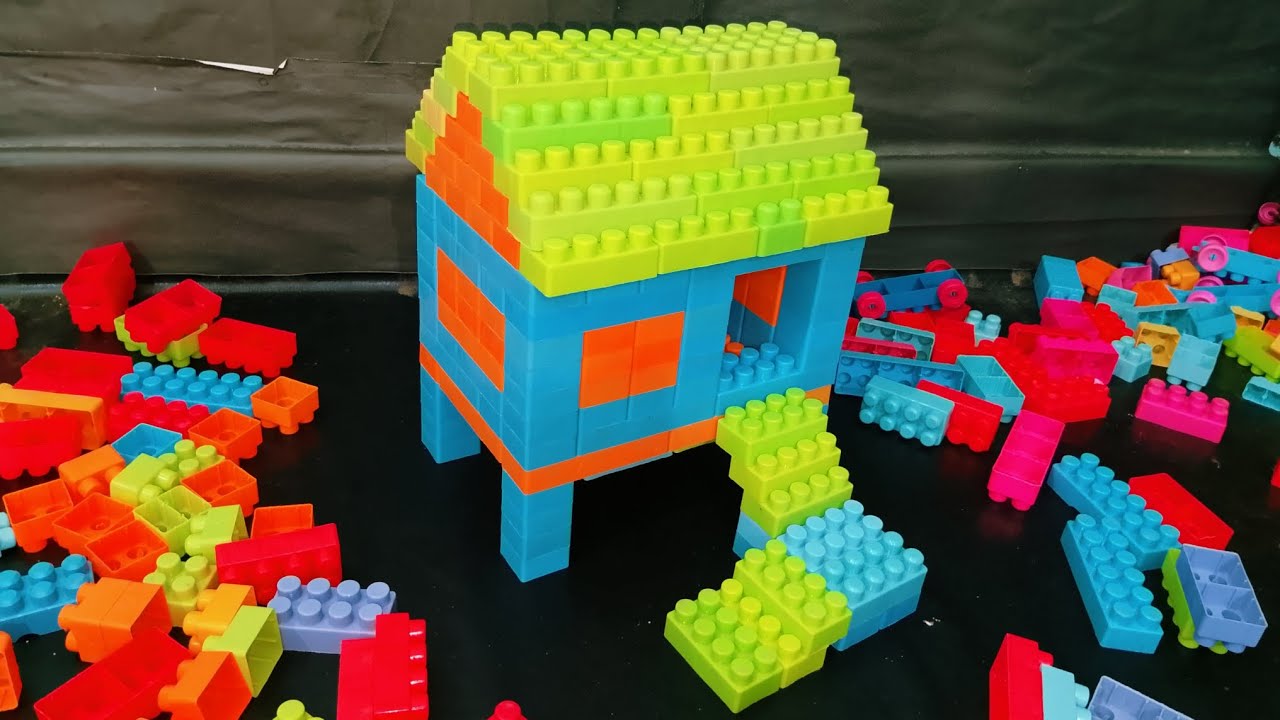 Satisfying DIy Lego Big House 4/ASMR building block/lego building # ...