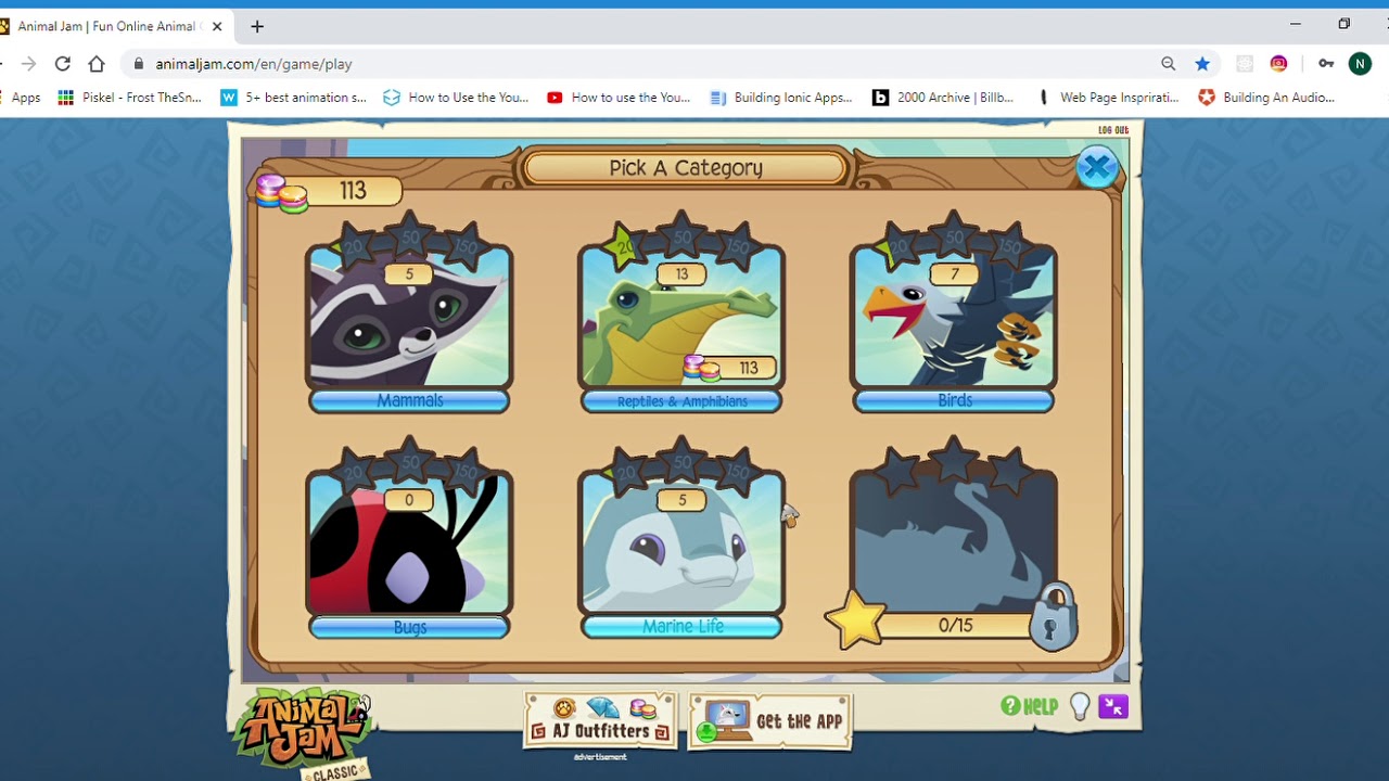 Playing spot on in animal jam classic - YouTube