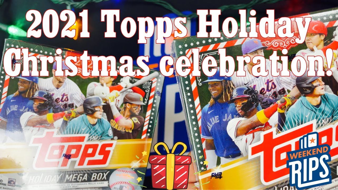 2021 Topps Holiday Baseball card Christmas edition ep. 102! - YouTube
