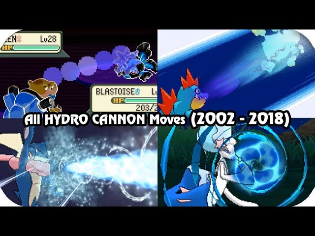 Blastoise Hydro Cannon