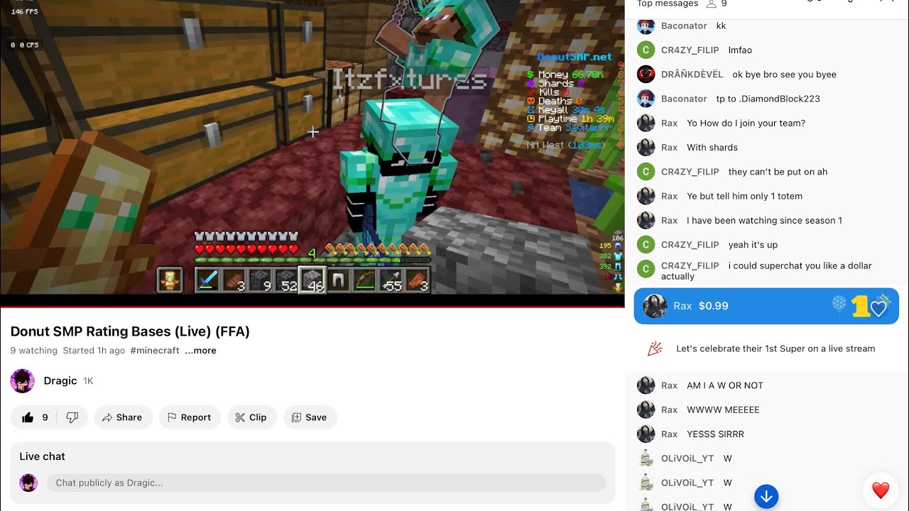 My First ever Donation! - YouTube