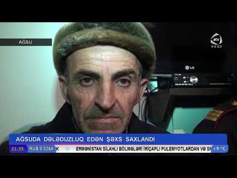 Ağsuda dələduzluq edən şəxs saxlanıldı