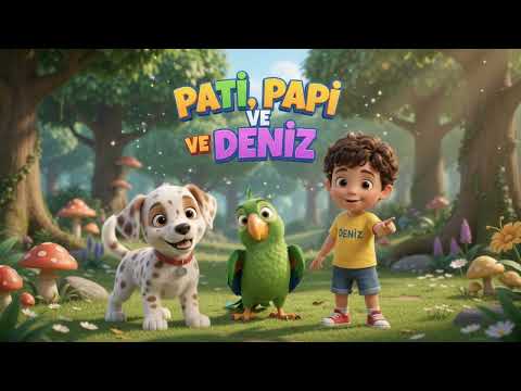 Yağız, Papi ve Pati Ormanda Gizemli Bir Macerada! 🐶🦜🌳 | Eğlenceli Çizgi Film